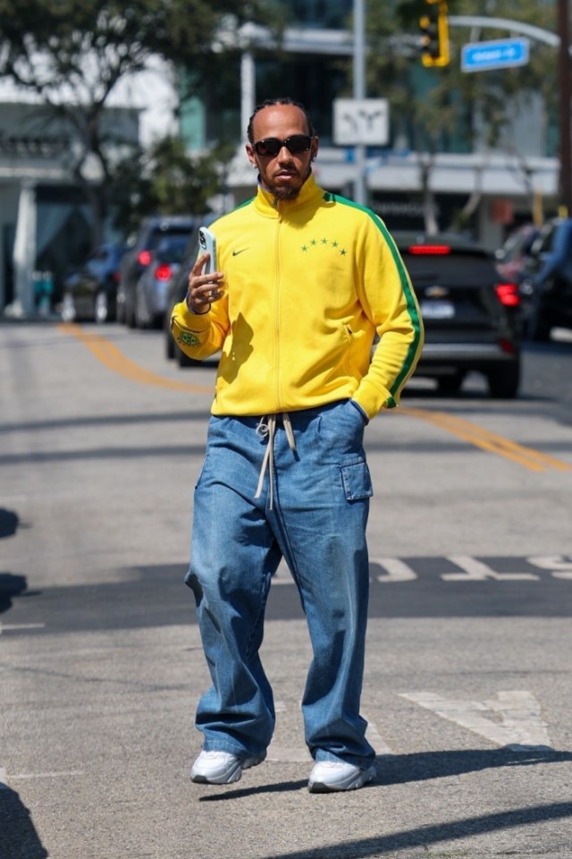 Lewis Hamilton in Los Angeles: Die Rennlegende traf das Model Ashley ...
