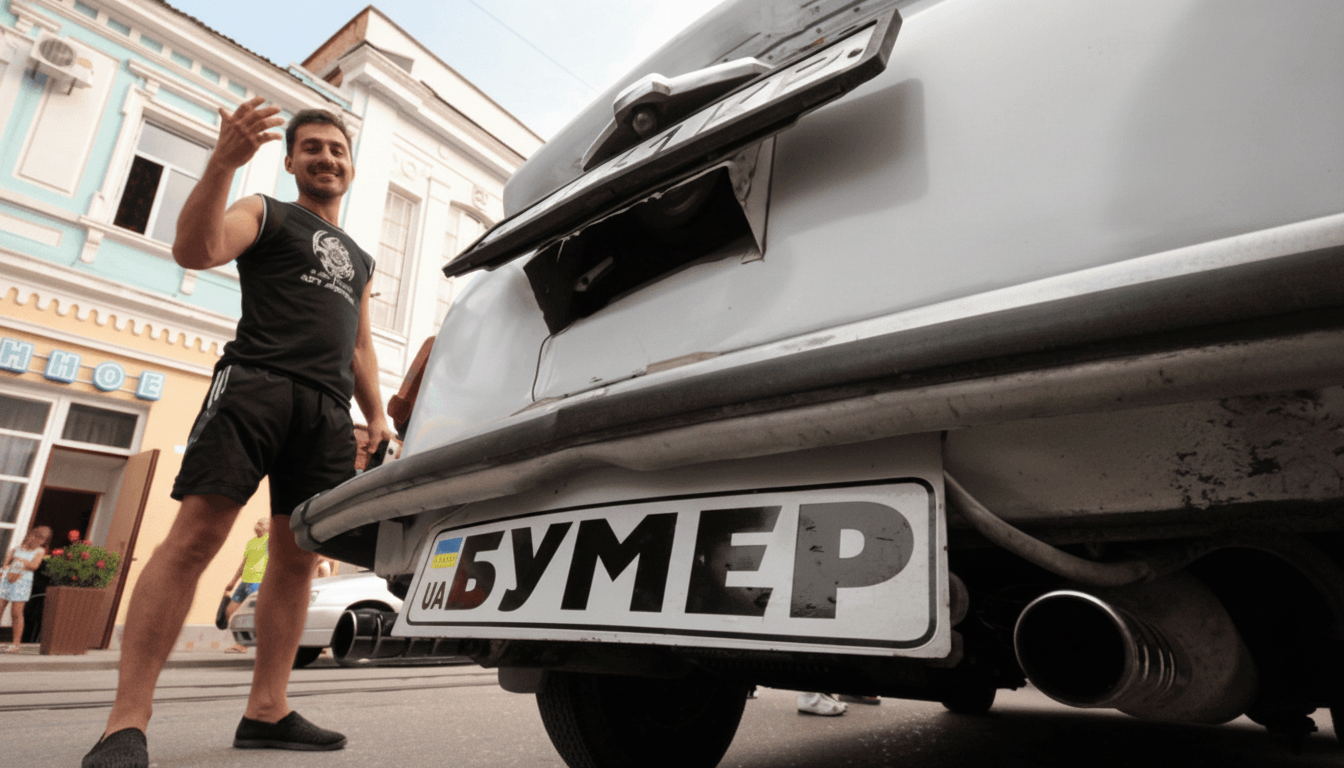Personalized license plates in Ukraine: prices from $130 to $2,600